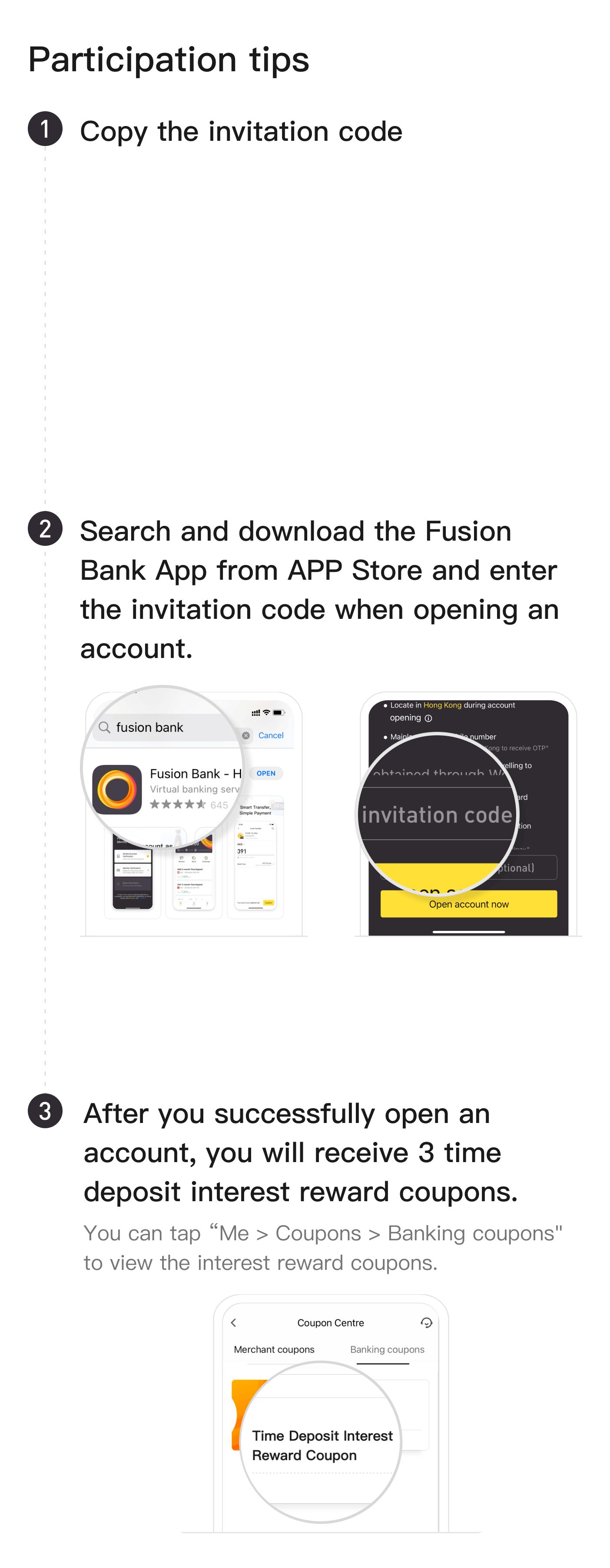 By using the invitation code below for account opening, you agree to be ...